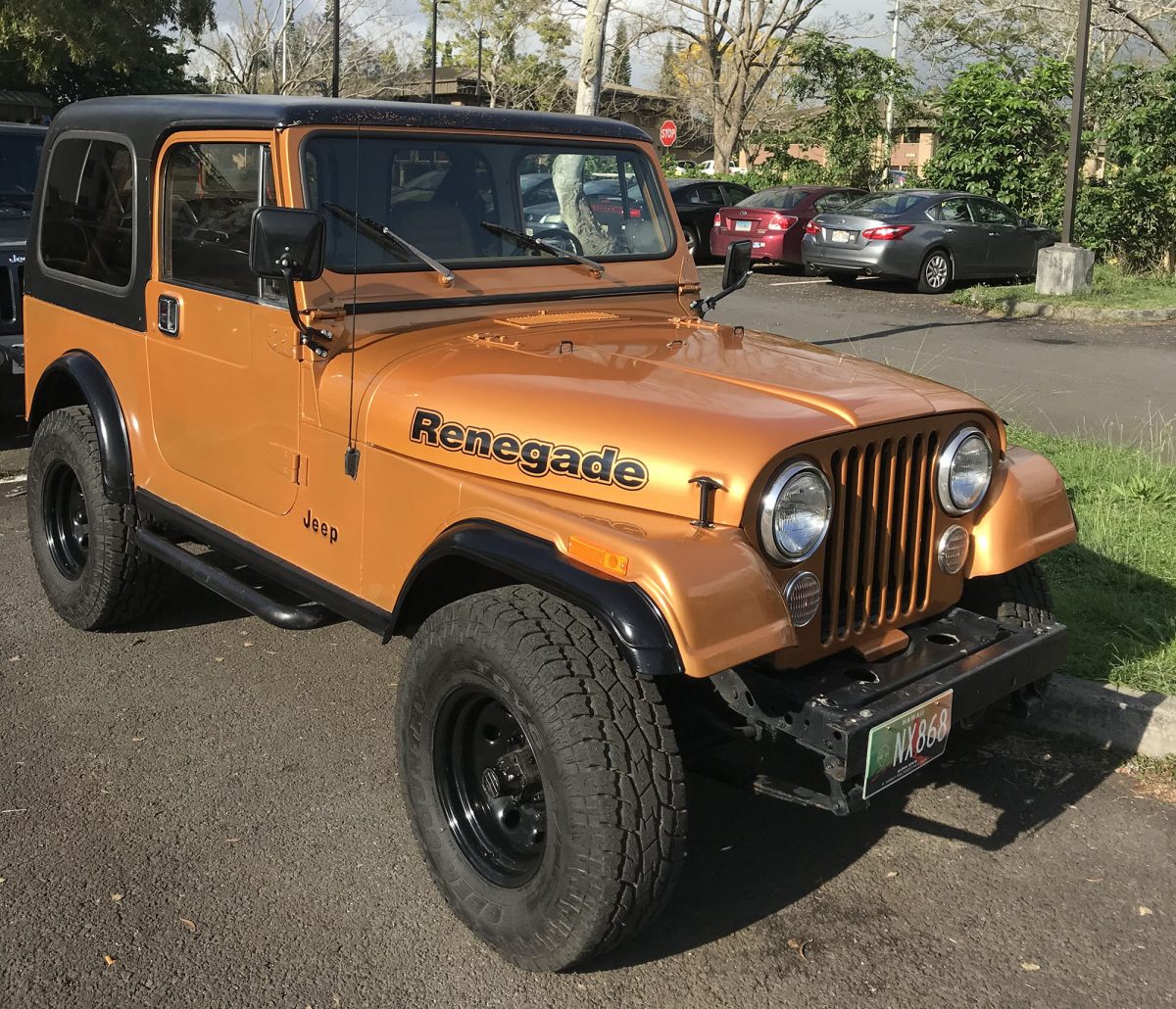 Justin Hughes 1985 Jeep CJ7 Renegade